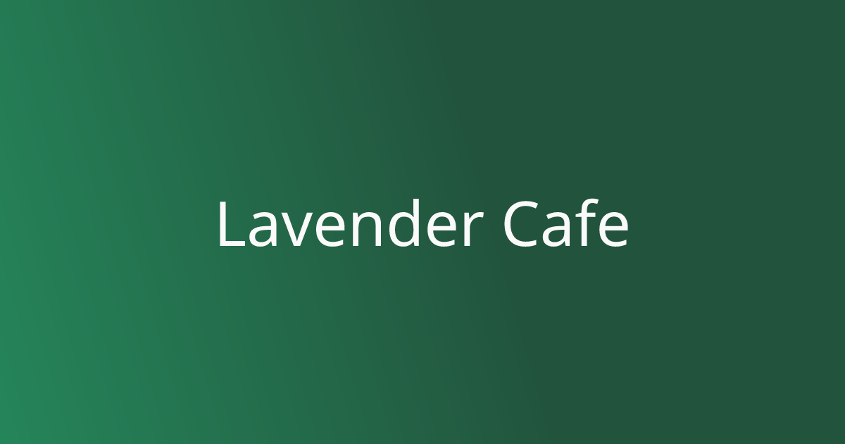 Order Authentic Chinese Online | Lavender Cafe - Pickup Available